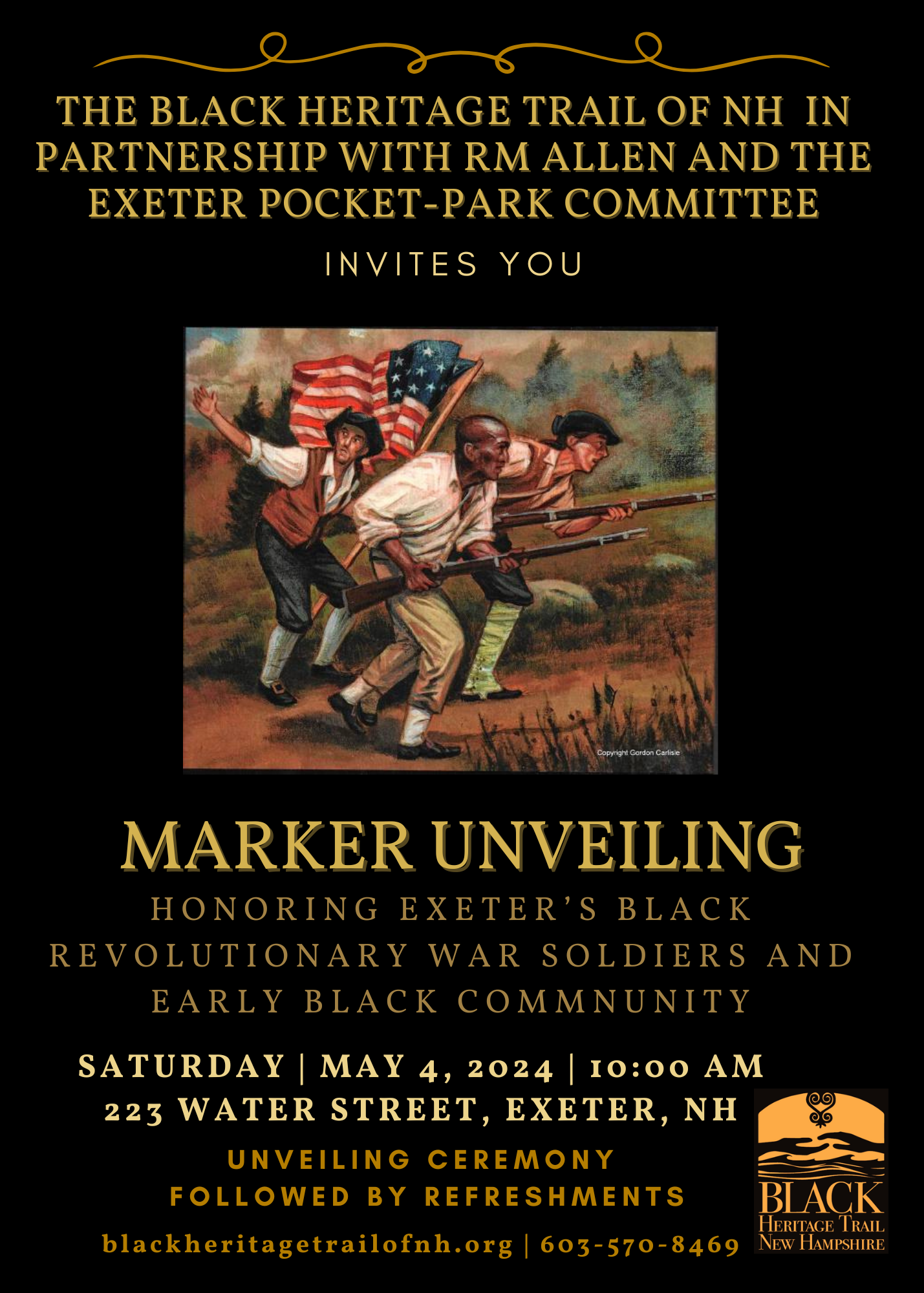Black Heritage Trail of NH Unveils Historic Marker in Exeter