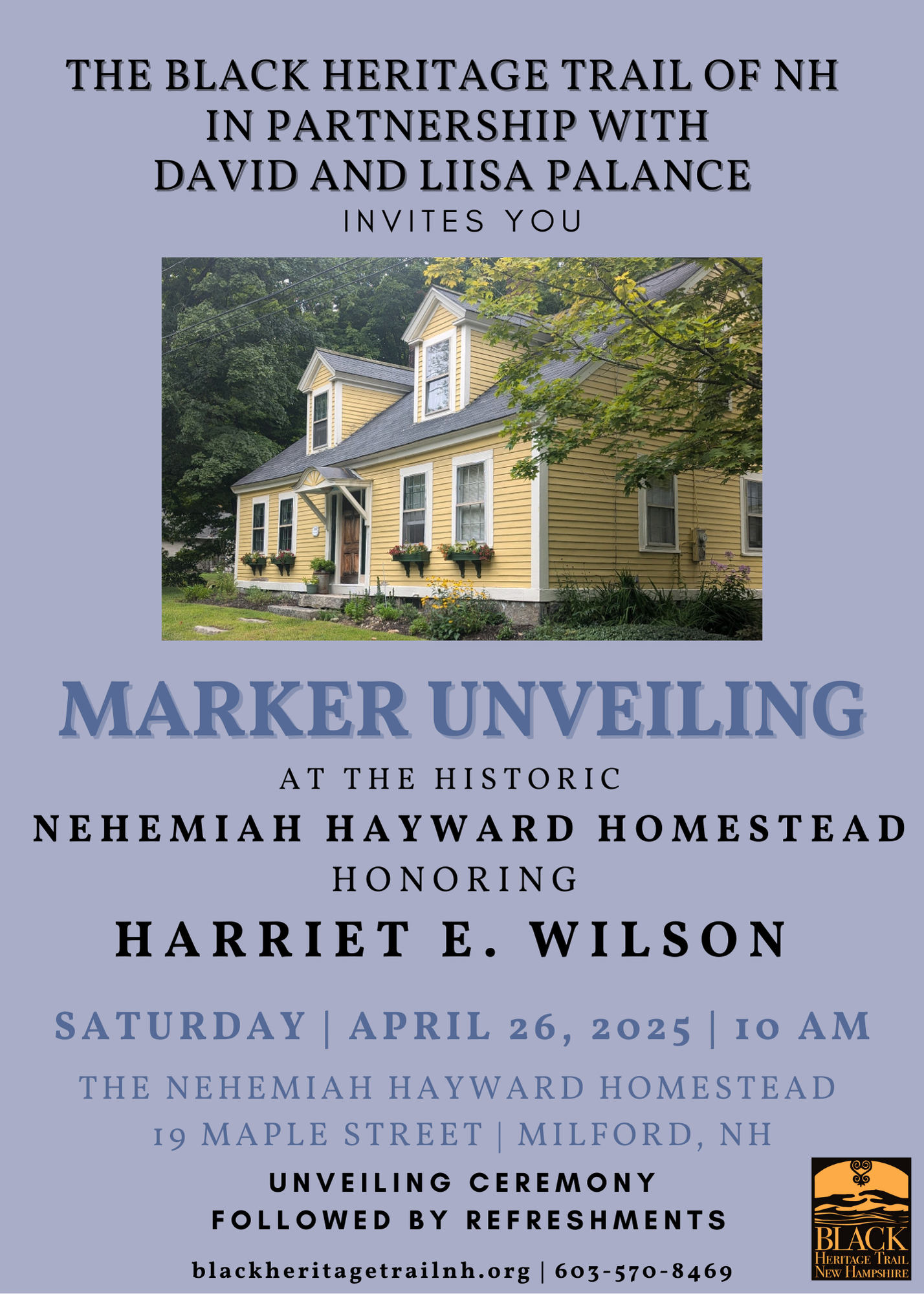 BHTNH Unveils Second Historic Marker in Milford, NH